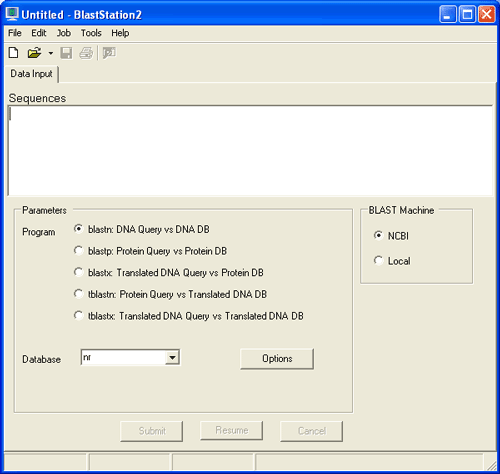 BlastStation2 Help:FASTA data input