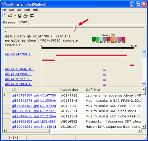 BlastStation2 Help How To Read Results